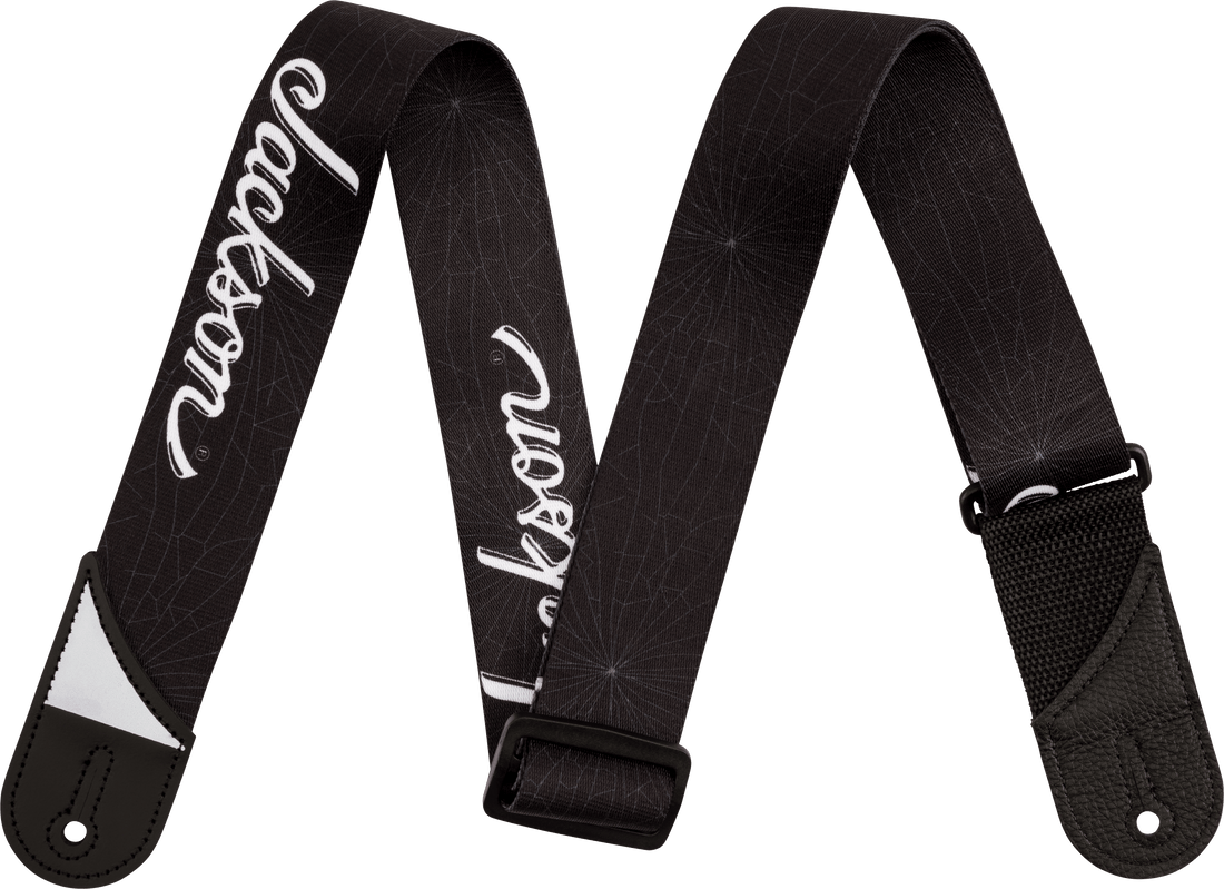 Jackson® White Logo Strap, Black – Jacksonguitars.com